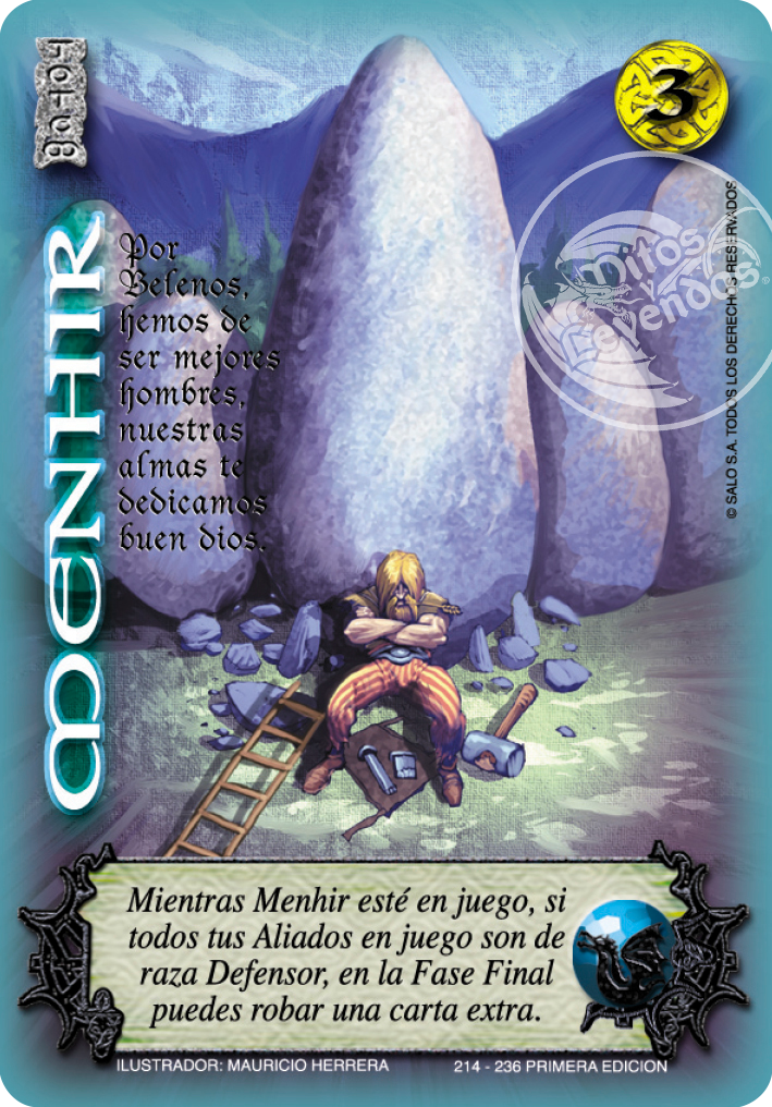 Menhir, Leyendas | Devastation Store